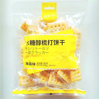 jans健仕木糖醇梳打饼干280g