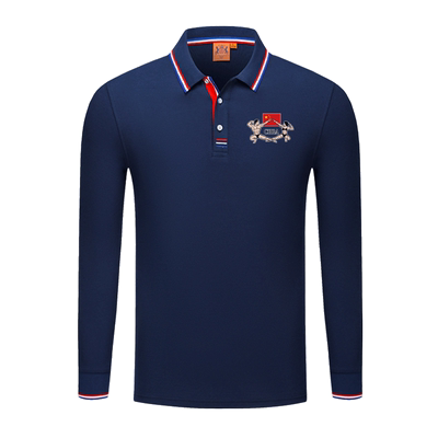 中国CBBA健美协会长袖polo教练