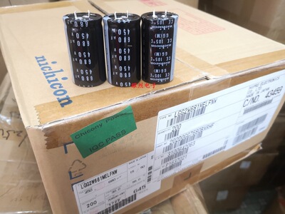 尼吉康电解电容450V680UF 30X55 GG系列105度NICHICON 680UF 450V
