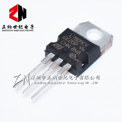 全新原装进口 L7809CV 三端稳压/稳压器 +9.0V TO-220直插