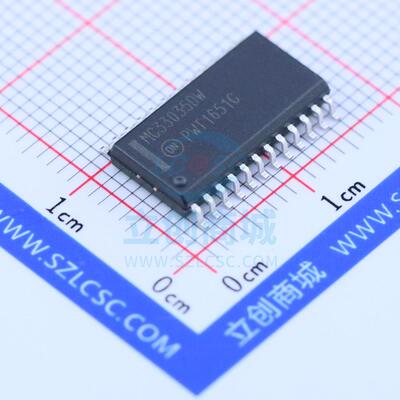 电机驱动芯片 MC33035DWG SOIC-24_300mil on 全新原装正品