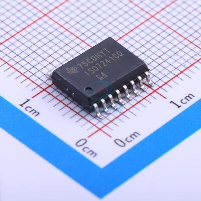数字隔离器 ISO7241CQDWRQ1 SOIC-16_300mil TI 全新原装进口