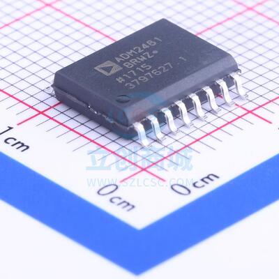 数字隔离器 ADM2481BRWZ-RL7 SOIC-16 全新原装进口