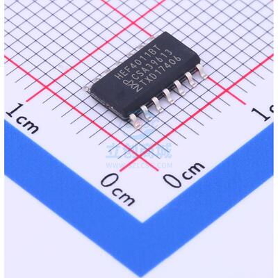 逻辑门 HEF4011BT,653 SOIC-14_150mil 全新原装进口