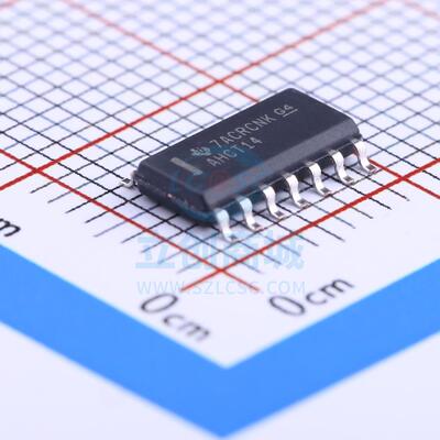 反相器 SN74AHCT14DR SOIC-14_150mil TI 全新原装正品