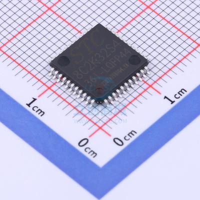 单片机(MCU/MPU/SOC) STC8C2K32S4-36I-LQFP44 LQFP-44 STC 全新