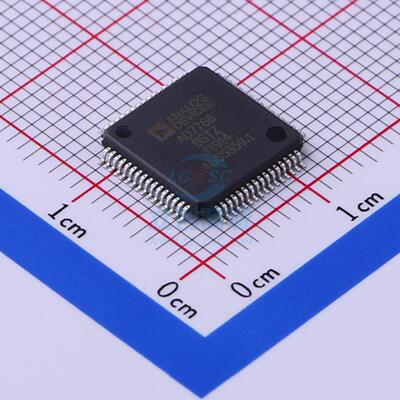 模数转换芯片ADC AD7768BSTZ LQFP-64 ADI 全新原装进口