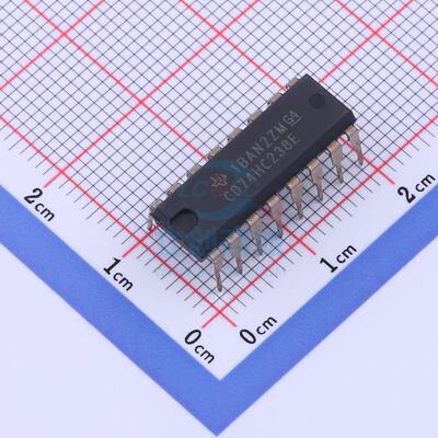 信号开关/编解码器/多路复用器 CD74HC238EE4 PDIP-16 TI 全新原
