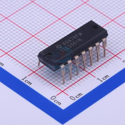 定时器/计时器/时钟振荡器 TLC556IN DIP-14 TI()