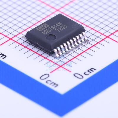 模数转换芯片ADC ADS7844N/1K SSOP-20_208mil TI 全新原装进口