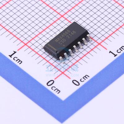 模拟开关/多路复用器 MAX4066CSD+ SOIC-14 全新原装进口