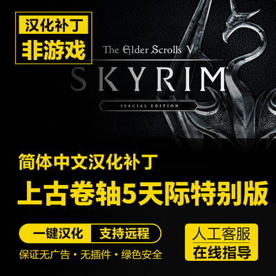 上古卷轴5天际特别版/Skyrim Special Edition 简体中文汉化补丁