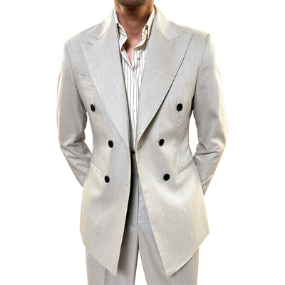 JUESION休闲戗驳领西装