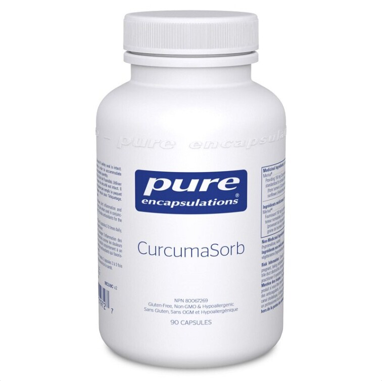 直邮 加拿大Pure高吸收姜黄素CurcumaSorb 90粒