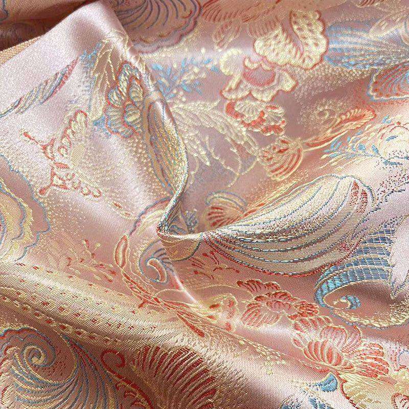 宋锦布料零头宋锦diy布料提花布料绸缎布料新中式中国风服装面料