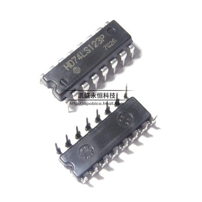 直插 HD74LS123P DIP-16 74LS123 SN74LS174N  集成块 多谐振荡器