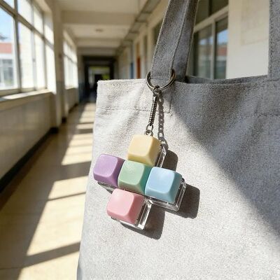Mechanical Keyboard Fidget Keychain For Gifts To Pass The Bo