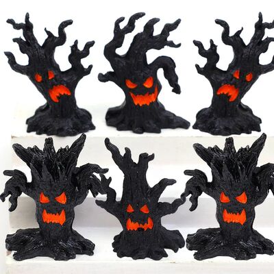 Halloween Dryad Micro Landscape Ornaments Horror Atmosphere