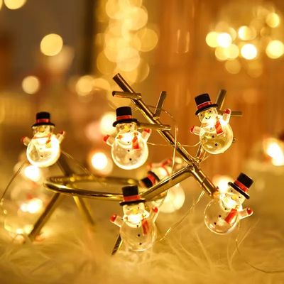 2M 20leds Christmas Decoration Garland Lights String Santa C