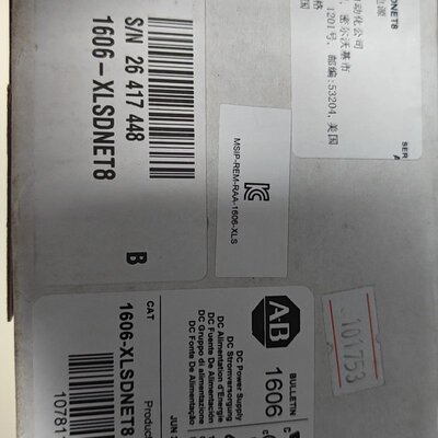 议价AB罗克韦尔1606-XLSDNET8电源模块可维修