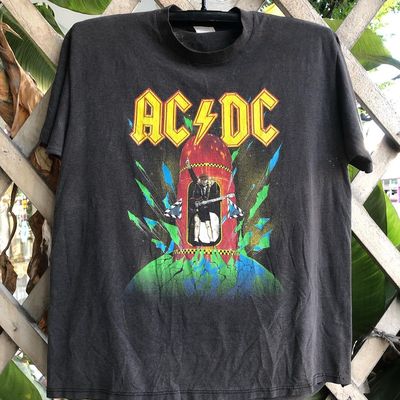 vintage朋克风重金属古着短袖t恤