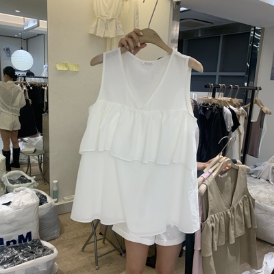 W AND J韩国直邮㊣女士新品26春夏休闲人气时尚职业吊带背心