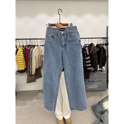 WATER MELON东大门㊣实拍女装新品人气热卖25秋冬牛仔裤柔软