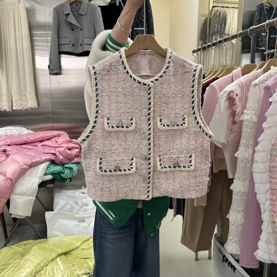 CORNER.302东大门㊣代购女装新品25秋冬热卖人气真品休闲马甲