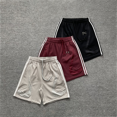 thugclub复古做旧纯棉五分短裤