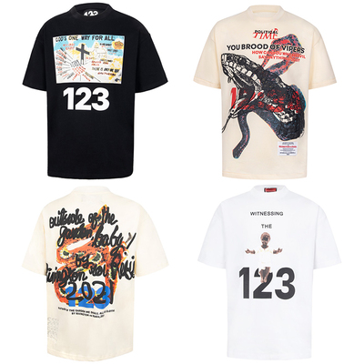 RRR123短袖高街男女同款纯棉T恤