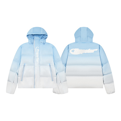 Trapstar冬季渐变保暖厚羽绒棉服