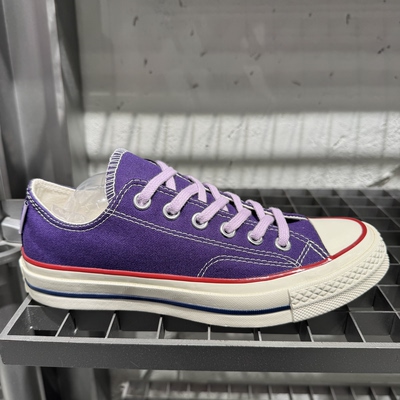 匡威Converse 1970s奶酪蓝葡萄紫低帮休闲帆布鞋A18855CA18856C