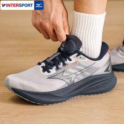 MIZUNO美津浓跑鞋男鞋夏运动鞋厚底透气缓震跑步鞋ASTRO PLUS II
