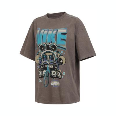 NIKE耐克短袖T恤女装夏季新款运动服宽松休闲圆领半袖上衣HF9692