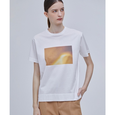 BEIGE，ARMAND时尚简约适宜短袖T恤女ONWARD