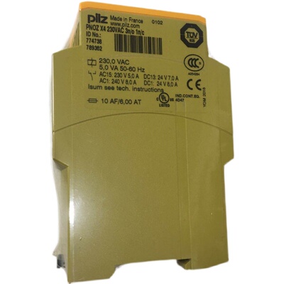 PILZ 正品皮尔兹安全继电器PNOZ X1 PNOZX1 774300 774738 X4 24V