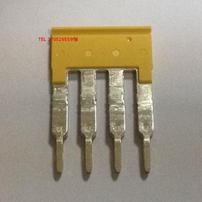 魏德米勒 ZQV2.5/4 1608880000 ZDU2.5 桥接件 端子短路条 横联件