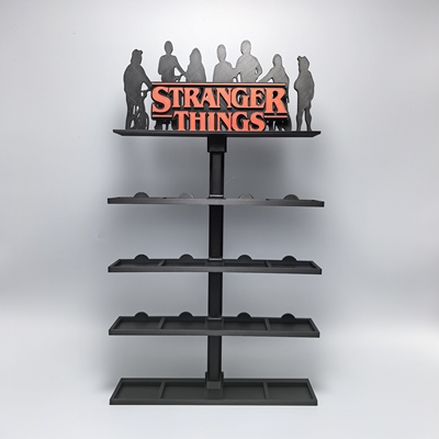 StrangerThings怪奇物语周边装饰置物架3D打印创意模型高颜值摆件