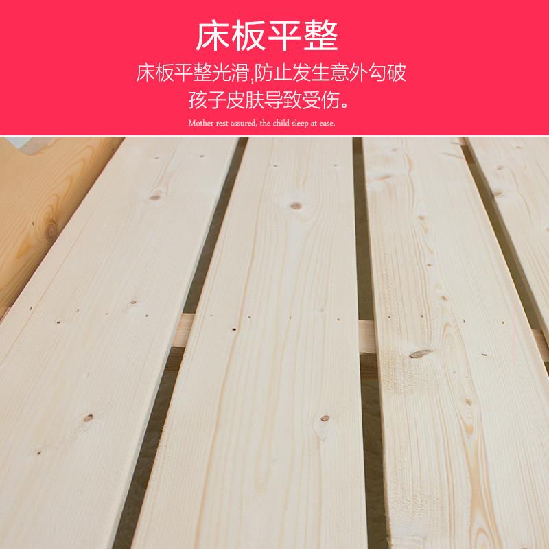 实木幼儿园午睡床可折叠儿童午休木床经济型托管班使用