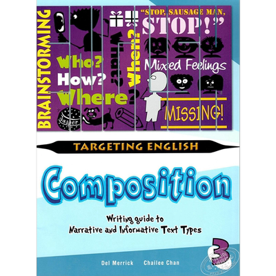 【新加坡英语教材】Targeting English Composition Book 3 目标英语作文3 含答案 小学英语词汇学习 7-12岁