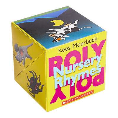 Roly Poly Pop up Box Books 学乐神奇翻转书 Nursery Rhymes 童谣 低幼韵律启蒙游戏书纸板书翻翻书 英文原版单词启蒙 0-3岁