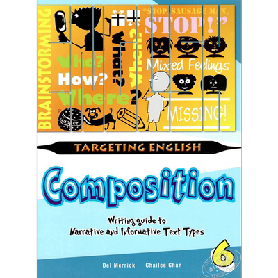 【新加坡英语教材】Targeting English Composition Book 6 目标英语作文6 含答案 小学英语作文写作 7-12岁