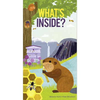 Miranda Smith Whats Inside 立体书 谁在里面 机关推拉操作书 英文原版进口图书 儿童绘本 动物知识科普图画书 大音