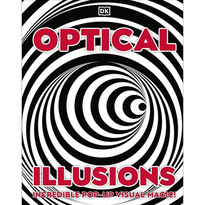 Optical Illusions DK 视觉魔术 英文原版进口图书 视错觉知识科普 儿童谜题互动解谜游戏 立体图画书 大音