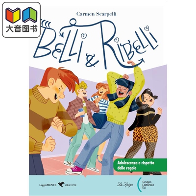 ELI Bilingualism Secondary Readers Italian Belli e ribelli 美丽与反叛 意大利语分级读物 意文意大利文原版 大音