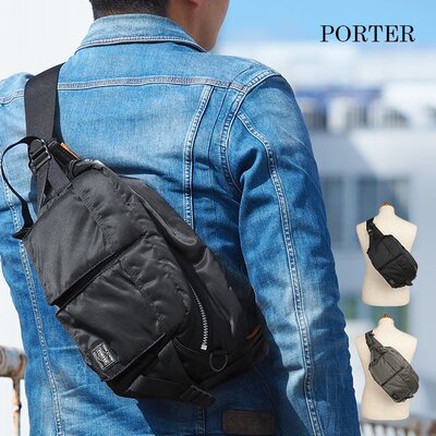 porter日本制正品尼龙多用单肩包