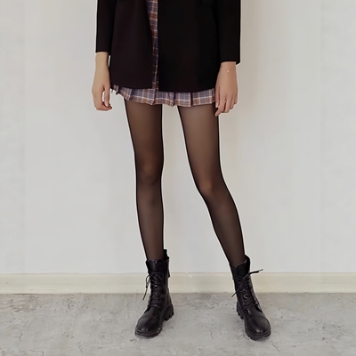 不是丝袜！复合裸感逼真透肤打底袜裤 买来当秋裤穿都值！2024新