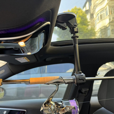 汽车鱼竿架车载路亚竿固定收纳器