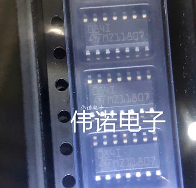 ST集成电路 084I TL084IDT 贴片集成芯片 SOP-14 一盘2.5K 直拍