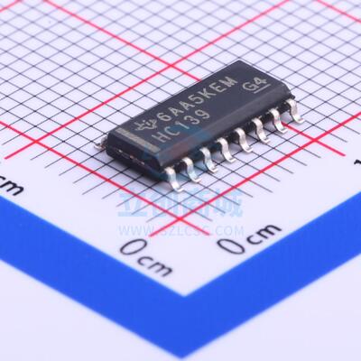 信号开关/编解码器/多路复用器 SN74HC139DR SOIC-16 TI(